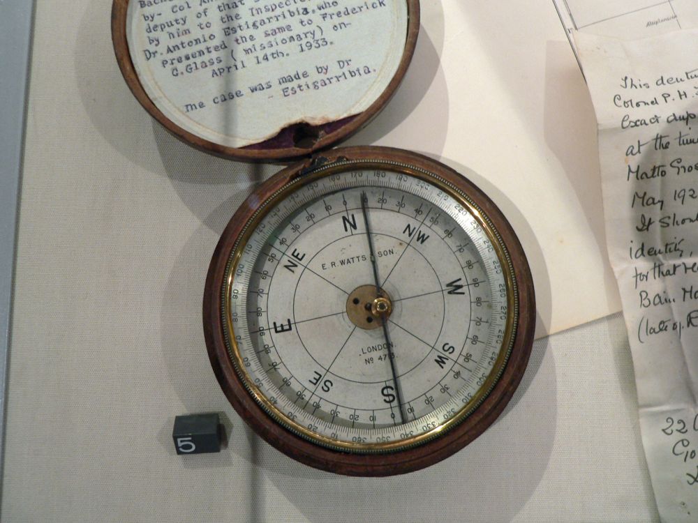 Percy Fawcett's Theodolite Compass