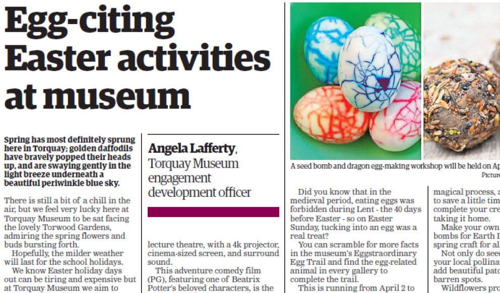 The Torbay Weekly Paper Articles