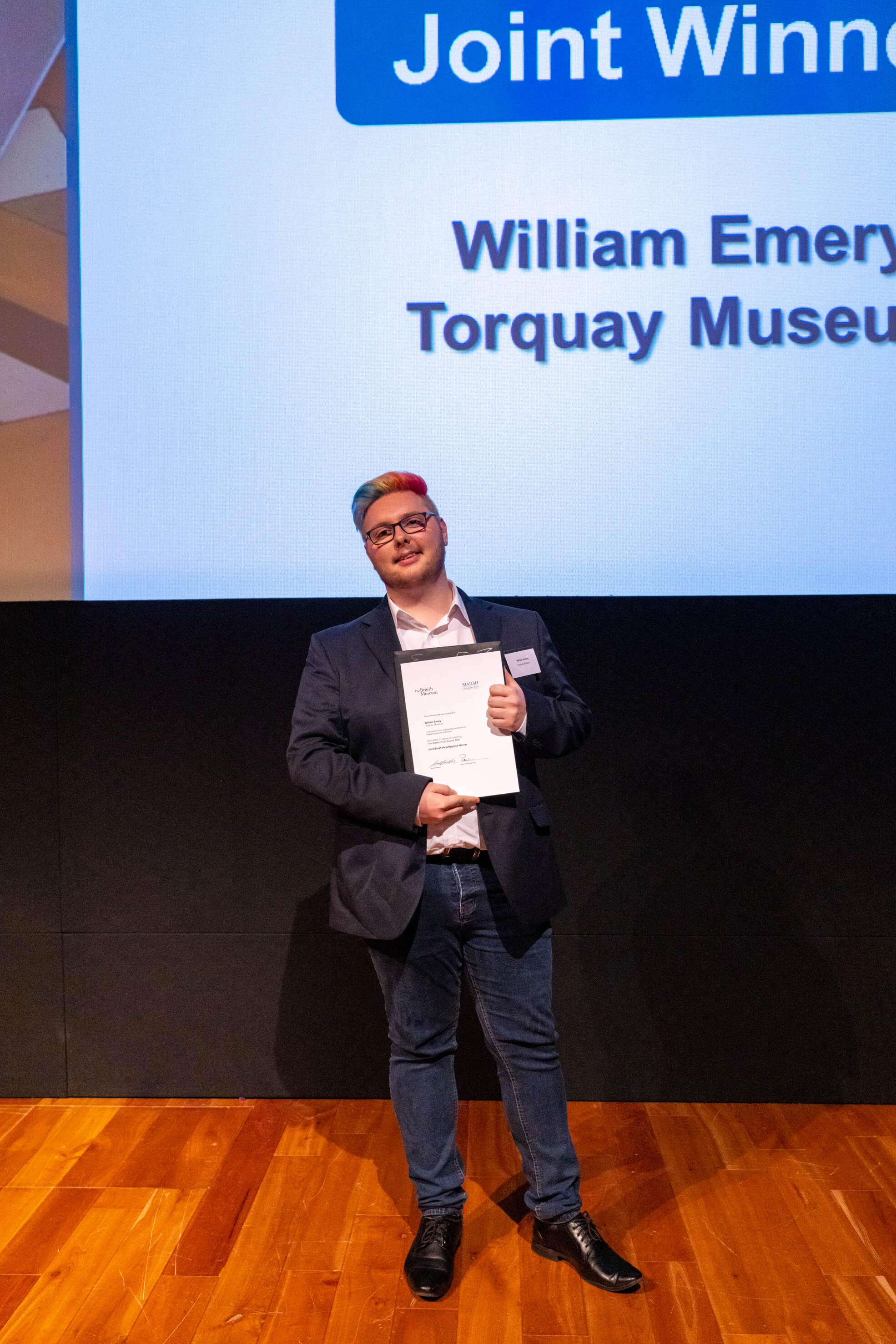 Museum Volunteer Wins Marsh Award - Torquay Museum